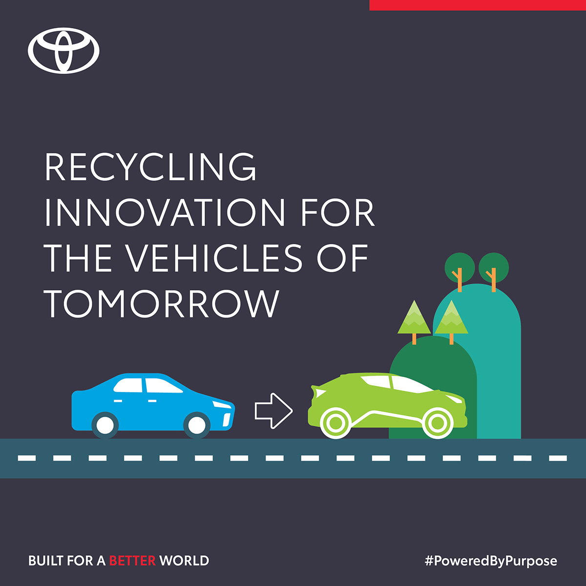 At Toyota we talk about how we build for a better world